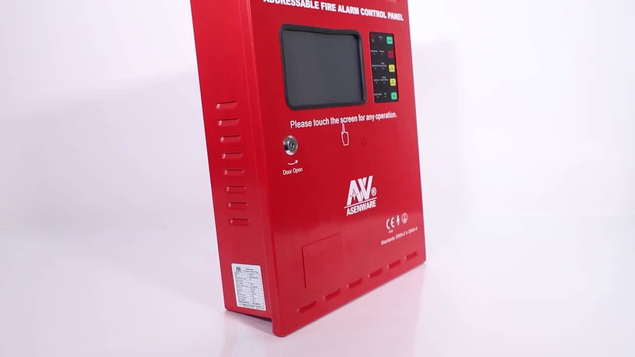 Integration Addressable Fire Alarm System Extendable Loop Smart Fire ...