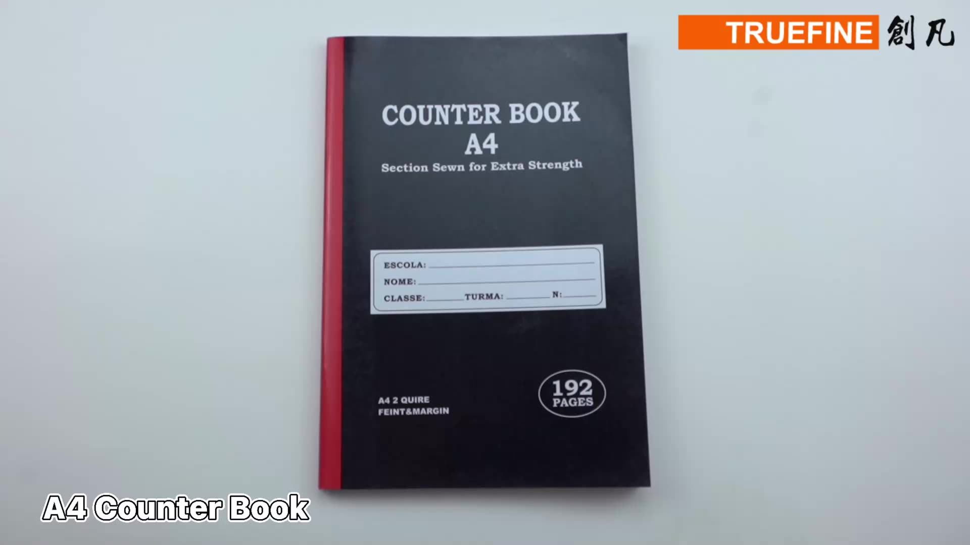 Tape Binding Mauscript Book 2 Quire A4 Counter Book 2 Quire 192 Pages ...