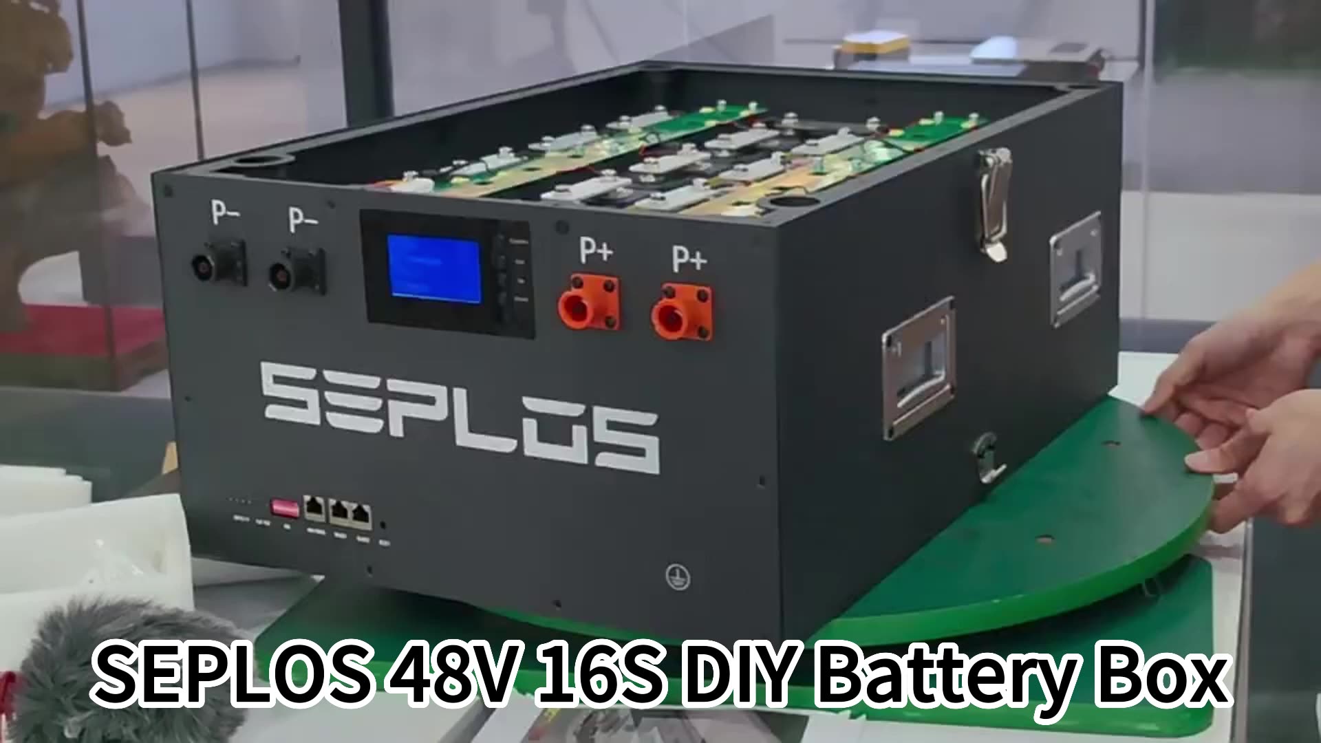 Seplos 280ah 48v 16s Lifepo4 Battery Box 15kwh Diy Unit (suitable Eve280ah/catl280/302/310ah ...