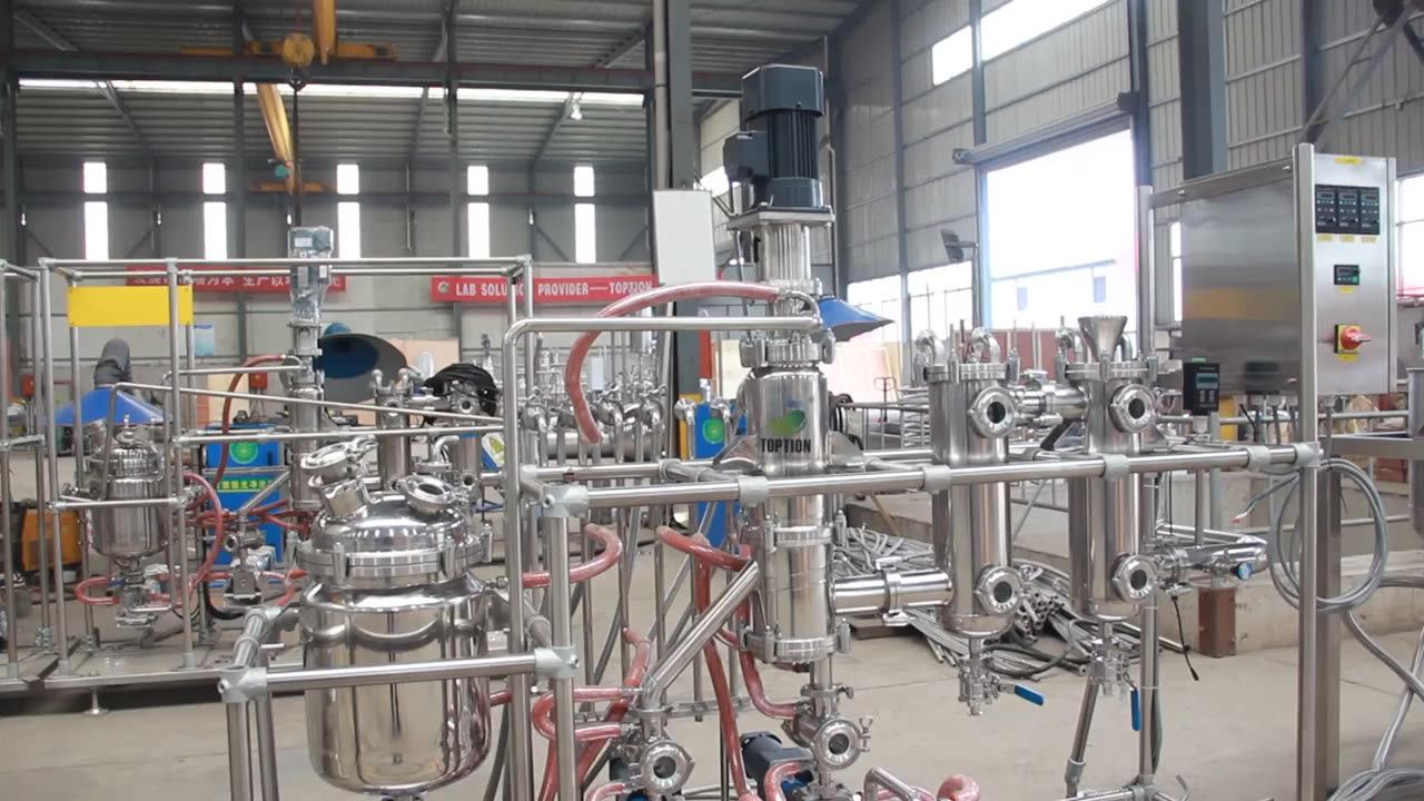 Mds-30ce Crude Oil Short Path Distillation Wiped Film Molecular ...