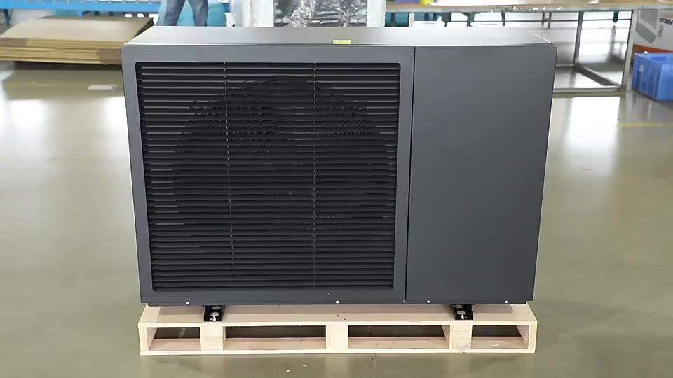 R290 Full Dc Inverter Monoblock Heat Pump Water Heater For Central Home ...
