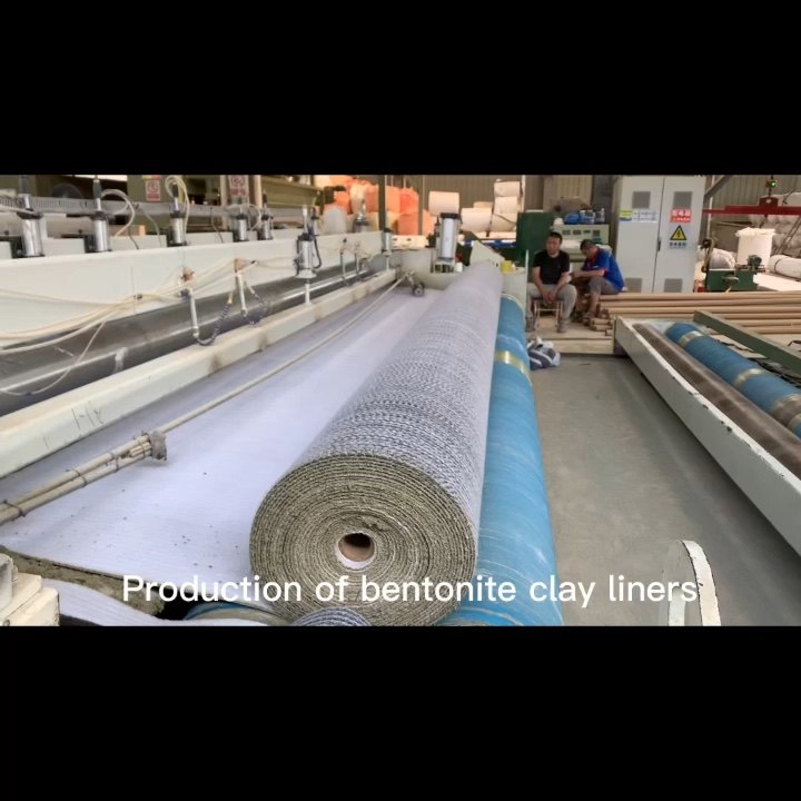 5 Layers Swelling Seal Natural Sodium Bentonite Mat 15mm Thickness ...