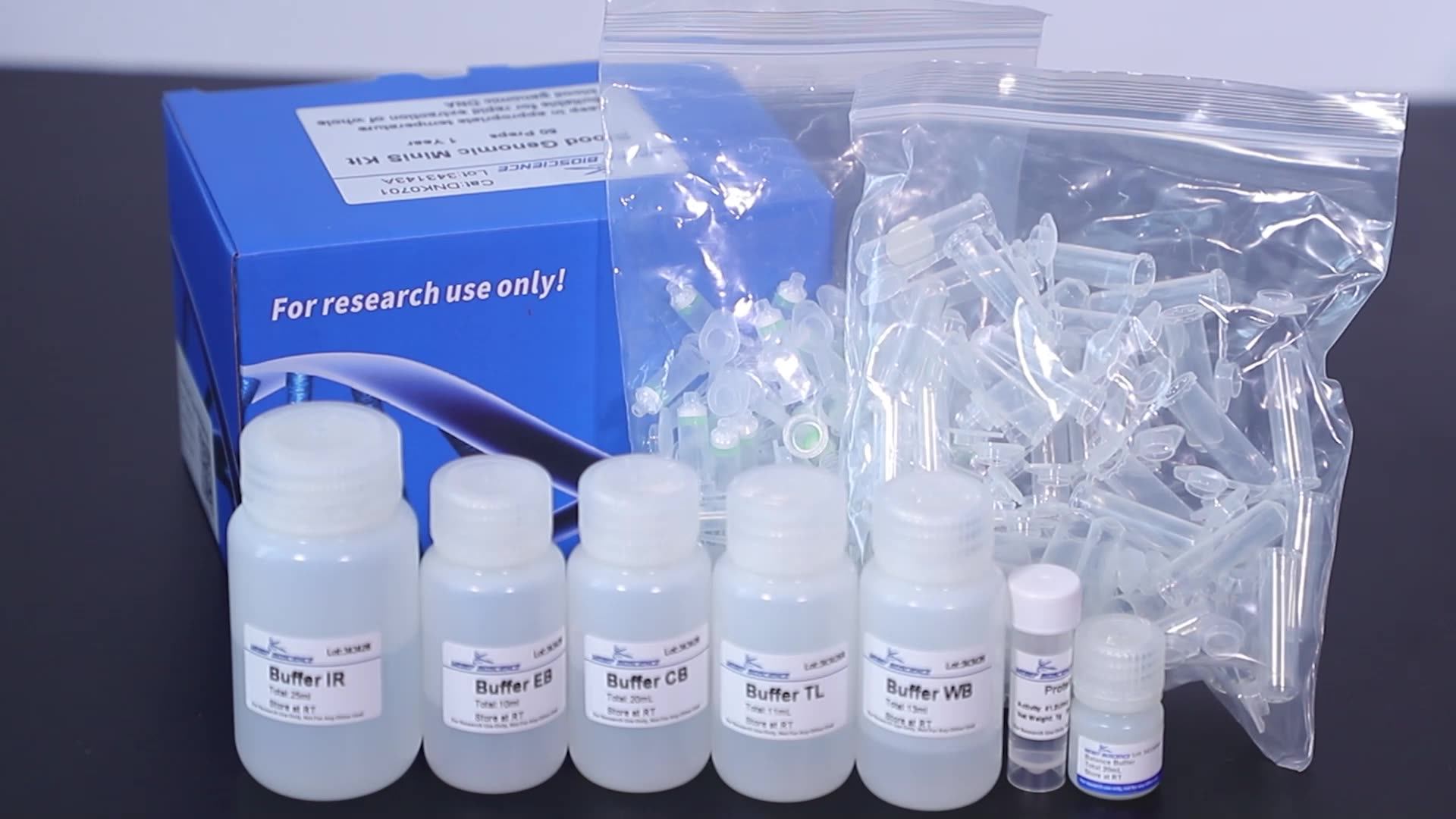 Tinzyme High Yield Blood And Tissue Dna Mini Kit 50 Preps With Spin ...