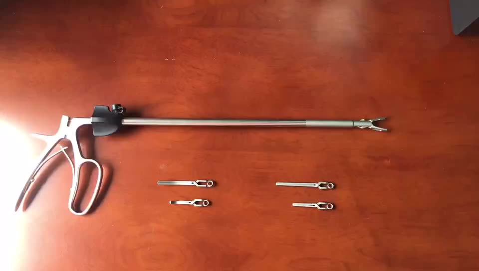 Laparoscopic Forceps Reusable Bulldog Hemostatic Clips Medical Curved ...