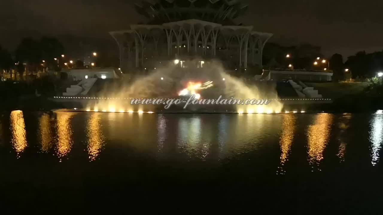 Free Design Laser Screen Fountains Water Screen For Projector Movie ...