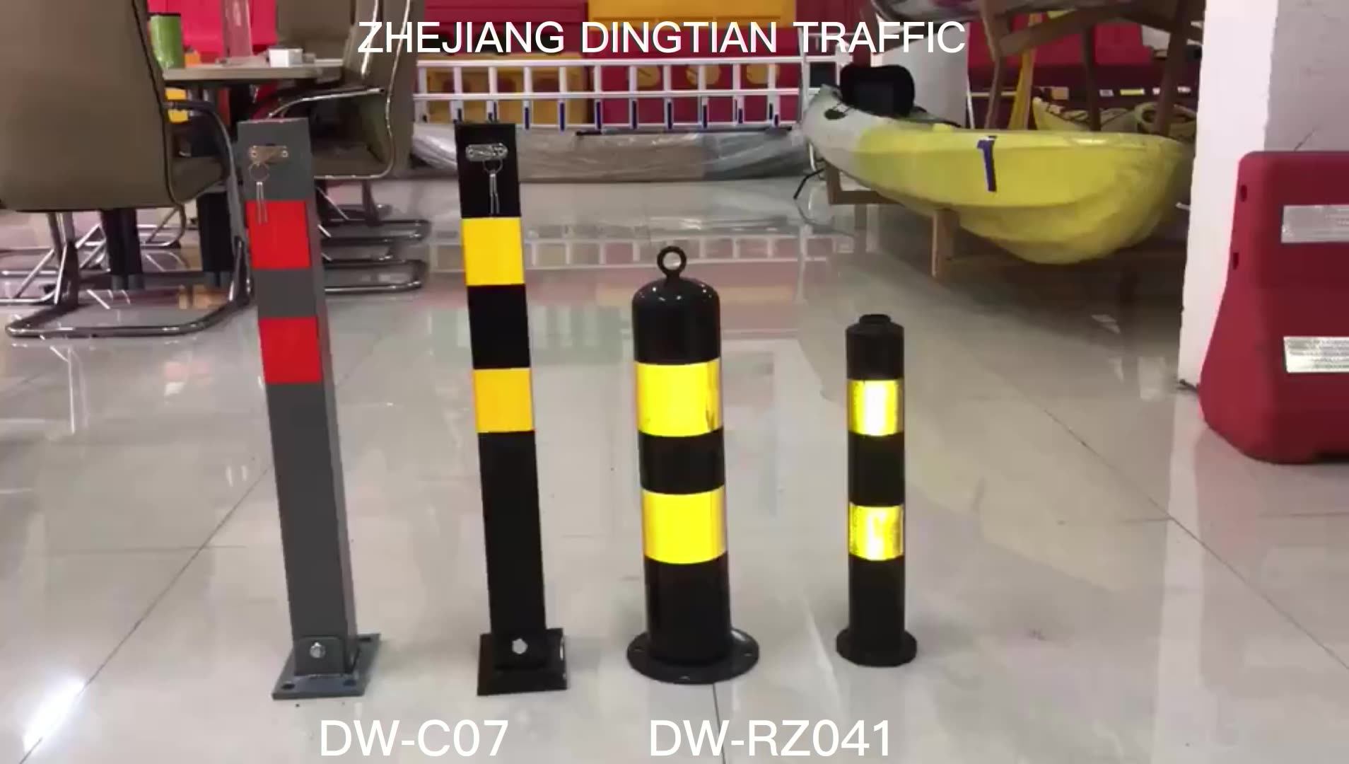 620*180*90mm Car Parking Barriers Warning Poles Wheel Clamp Lock ...