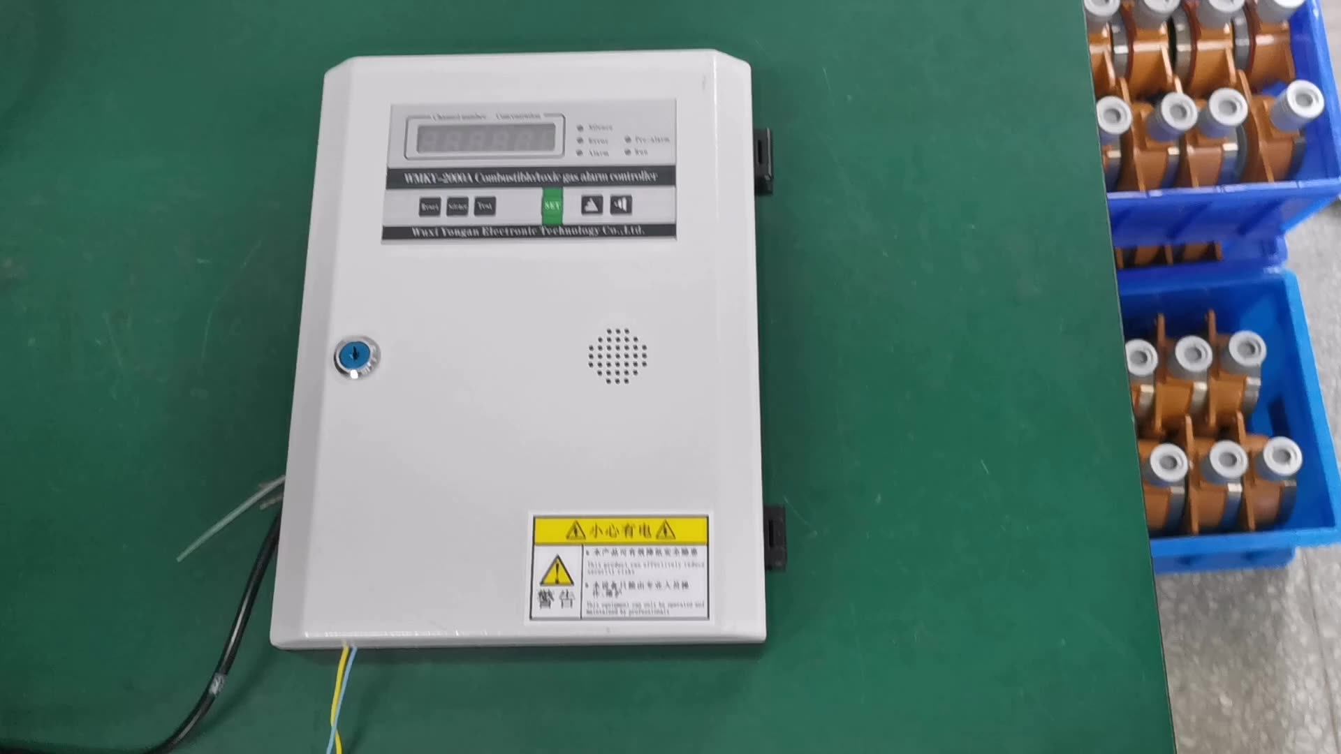 Fixed Gas Control Panel Wall-mounted Gas Detection Controller With Shut ...