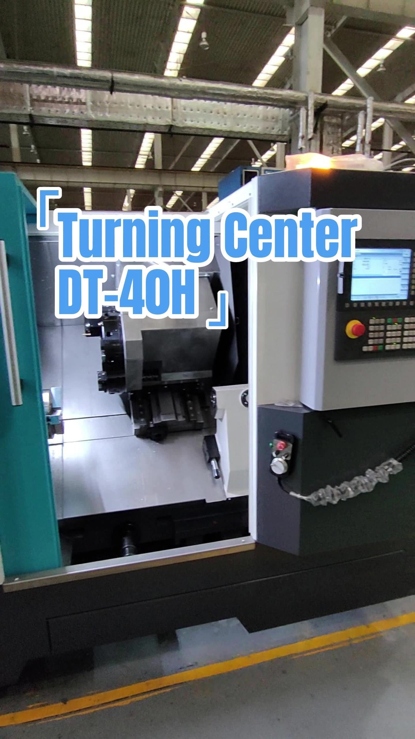 Gt Dmtg Dt40hy Horizontal Cnc Lathe Automatic Cnc Turning Center ...