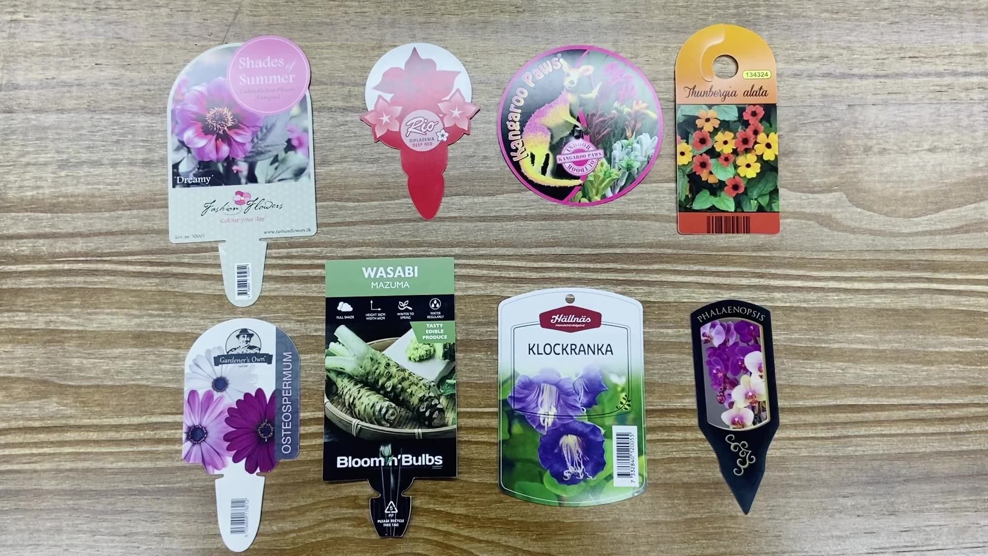 Waterproof Garden Plant Label Plant Seed Name Marking Tag - Buy Plastic ...