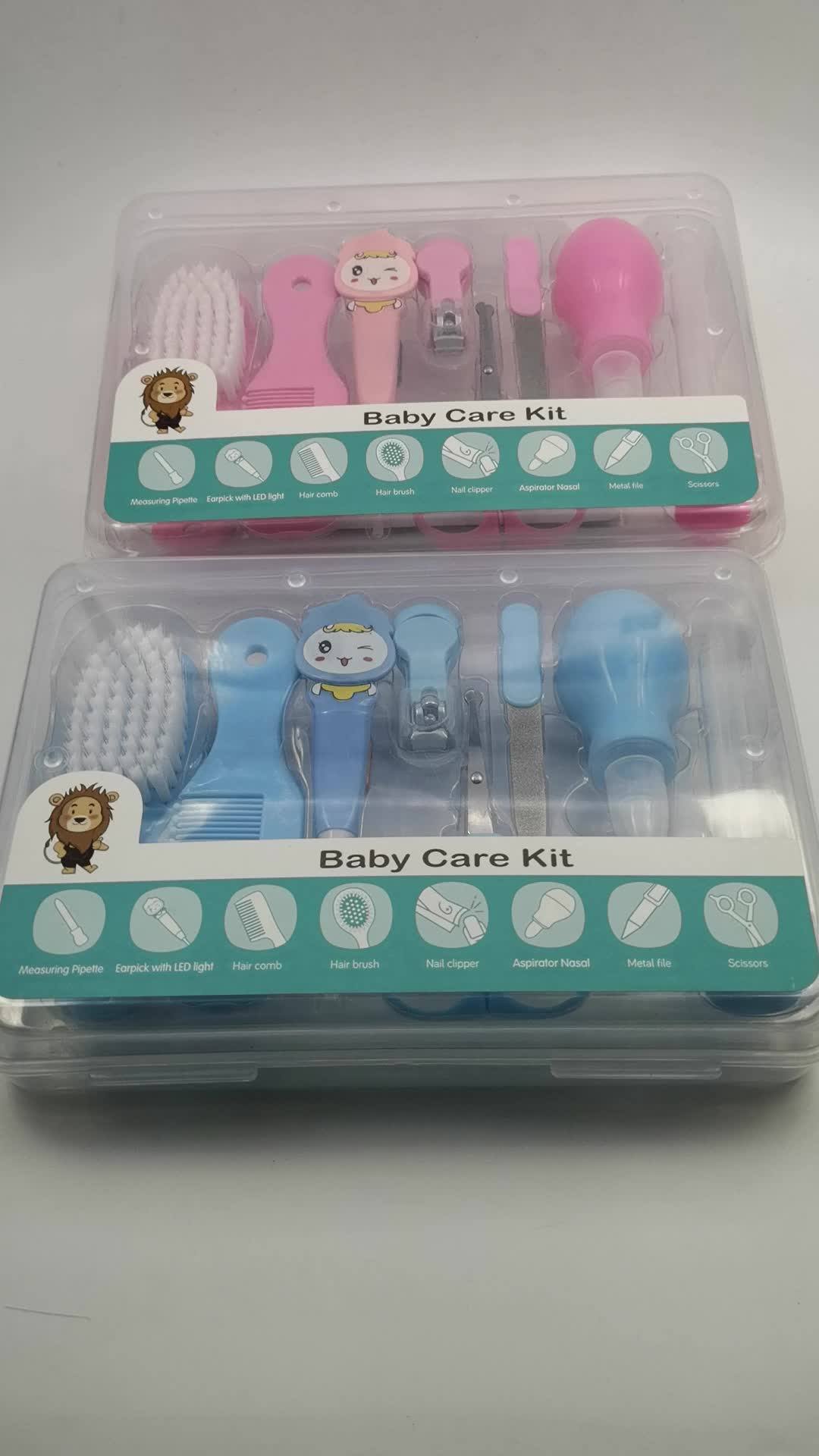 8pcs New Born Baby Grooming Nail Kit Portable Baby Health Care ...