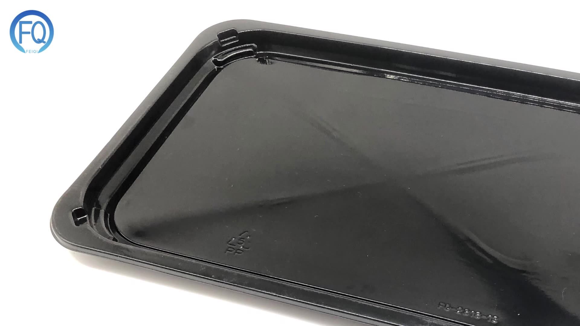 Eco-friendly Black Disposable Vacuum Skin Packing Trays Food Skin Pack ...