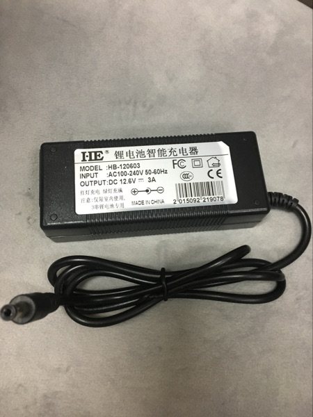 HB-120603 12.6V3A Lithium Battery Smart Pool Charger Polymer 3 String ...