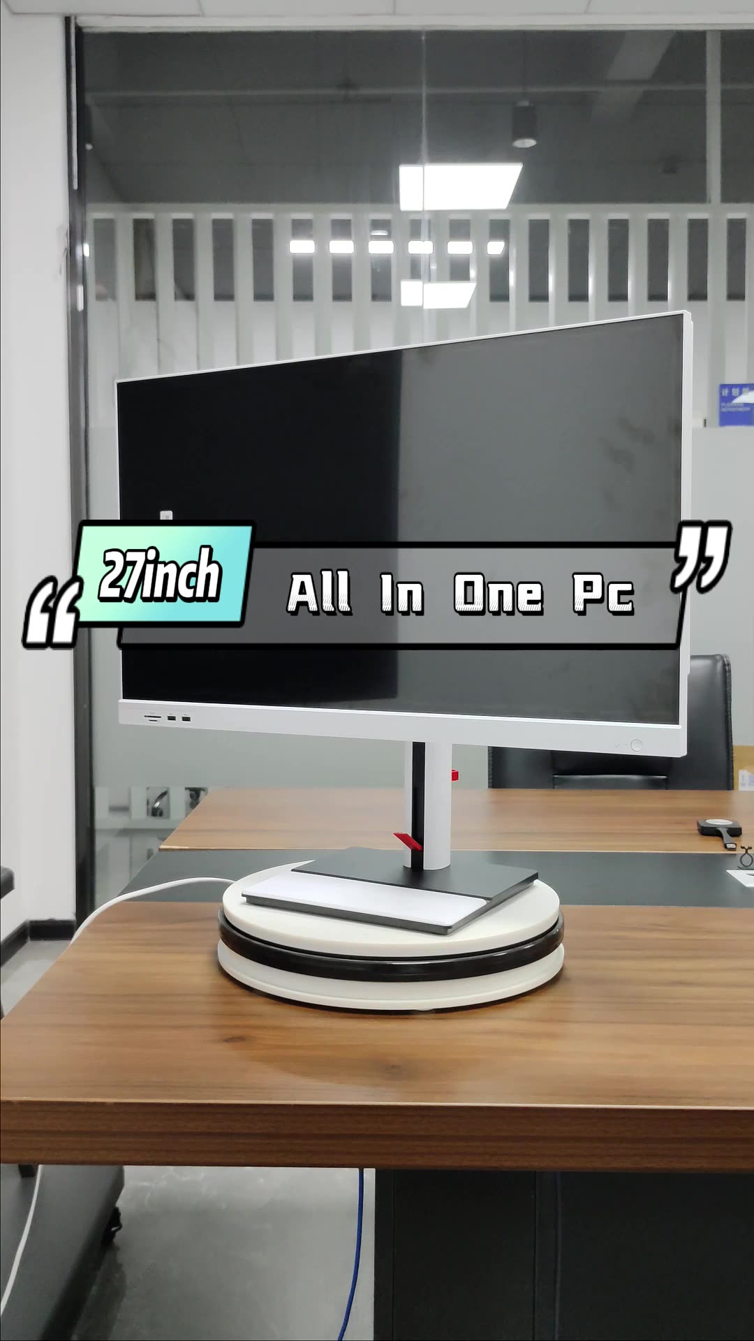 23.8inch Monoblock Computer Core I3 I5 I7 Memory Ram 512gb Ssd All In One Desktop Computer Win10 ...