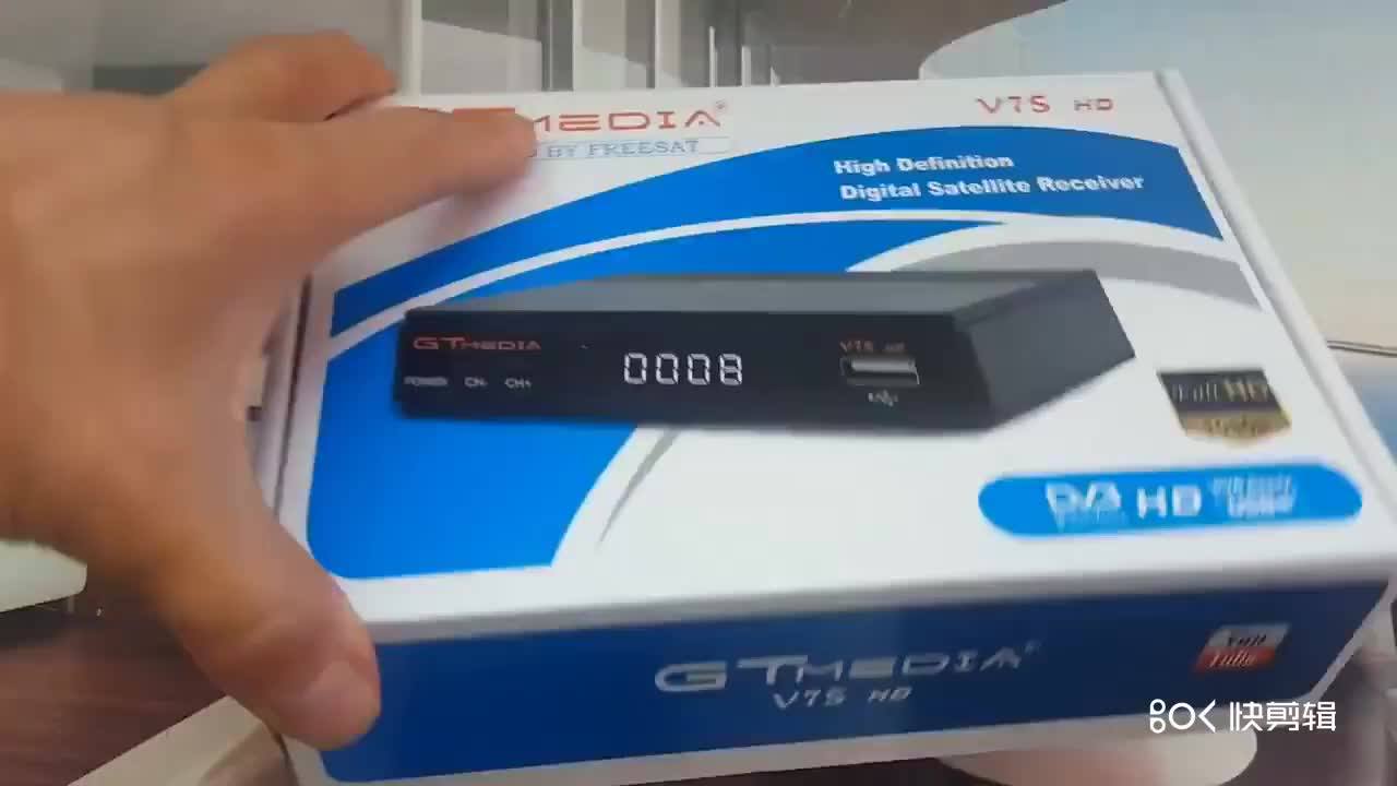 Gtmedia V7s Hd Dvb-s2 Digital Satellite Tv Box Decoder For Encrypted ...