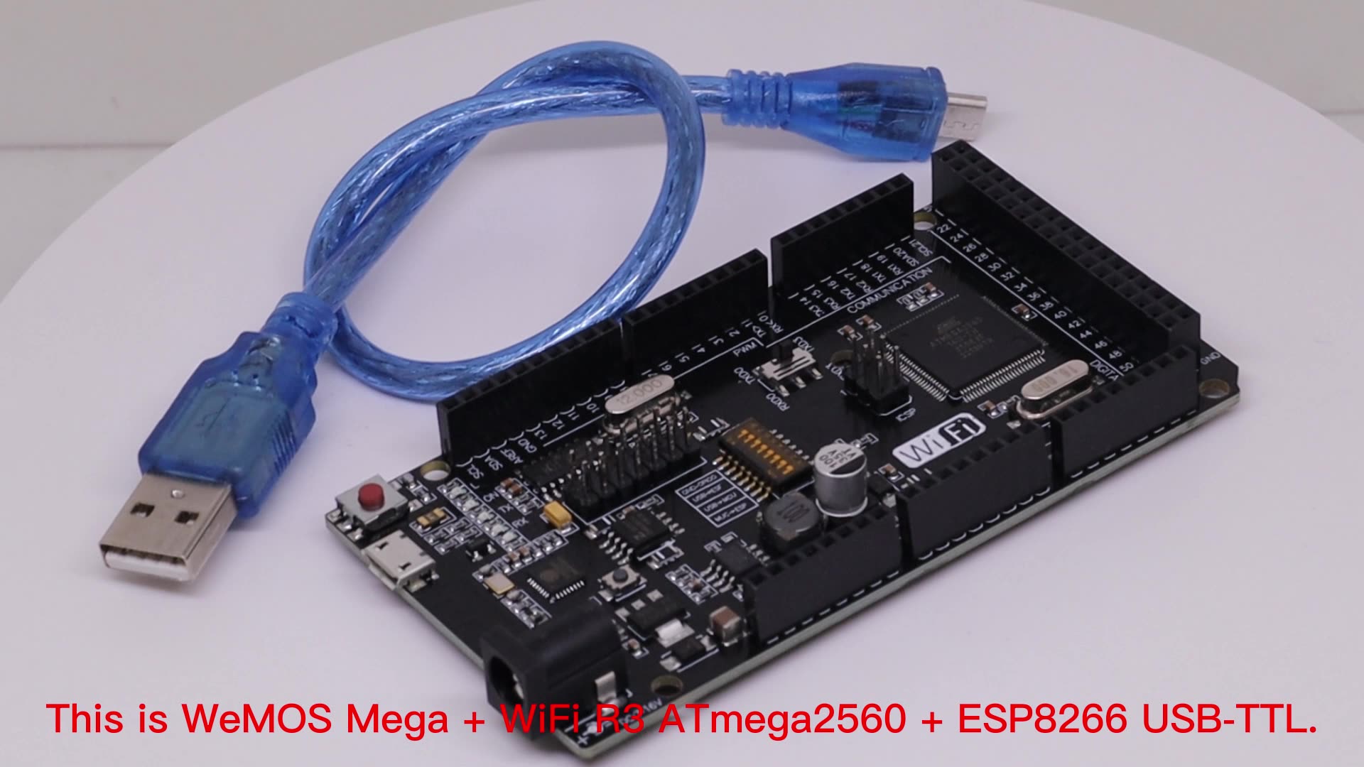 Mega2560 Atmega16u2 / Pro Mini Mega 2560 Mega+wifi R3 Atmega2560 Chip Ch340g For Arduino Uno R3 ...