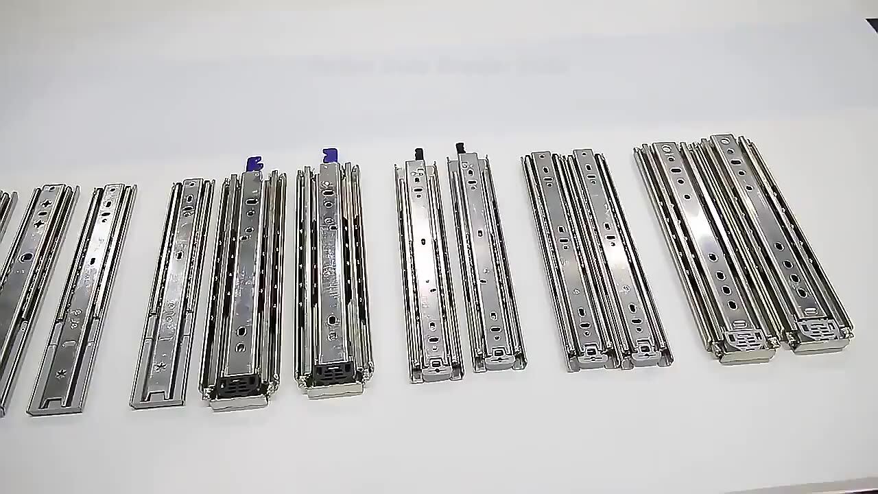 Made In China Cabinet Telescopic Channel Drawer Slides Rail Bottom ...