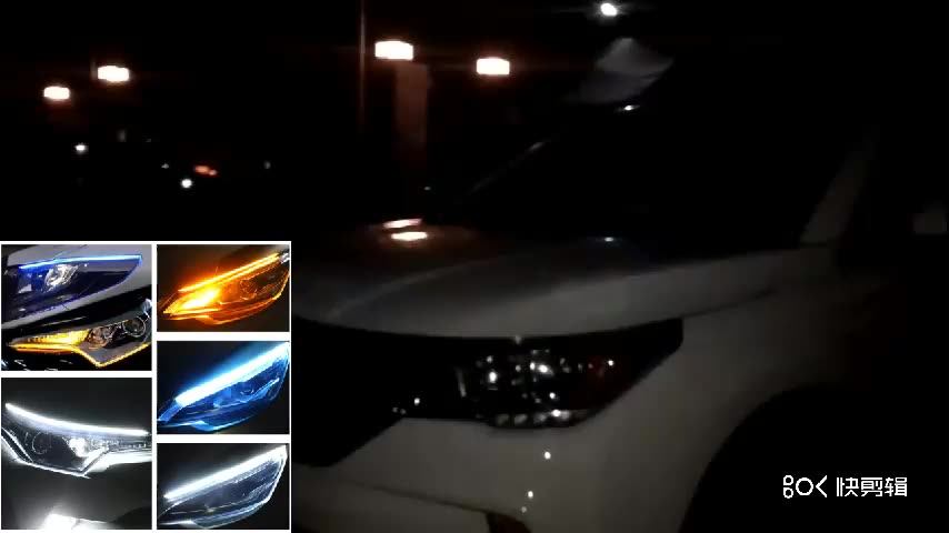 Scan Start Led Drl 12v 30cm 45cm 60cm Car Daytime Running Light ...