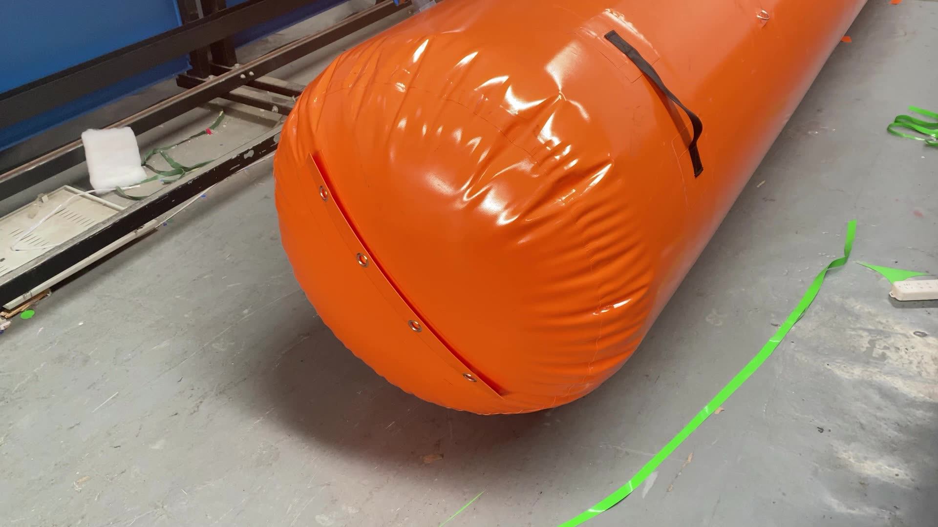 Litong City Building Flood Protection Water Filled Flood Barrier Pvc ...