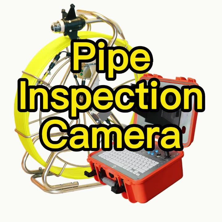 360 Degree Rotating Sewer Inspection Camera Underwater Pipeline Video ...
