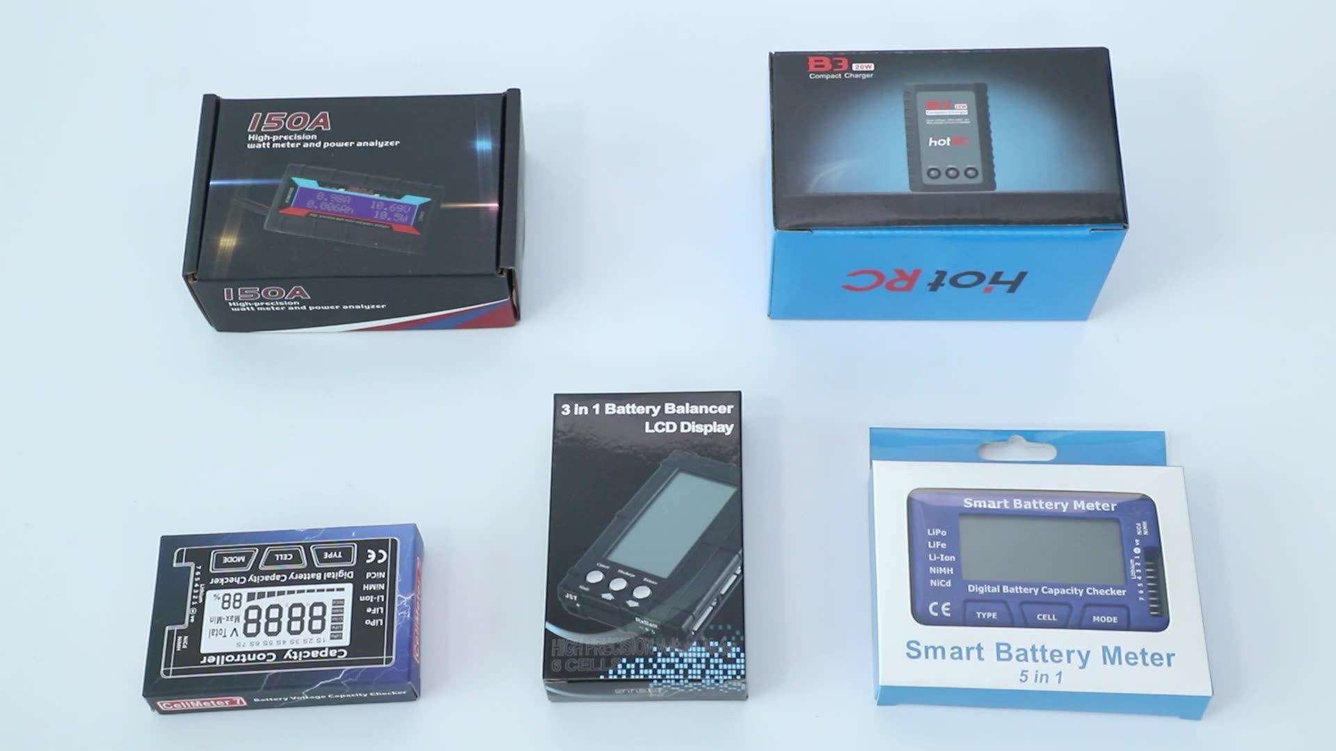 Rc Charger Htrc H4ac Duo Mini Dual Port Lipo Charger 20w X2 2a X2 For 2 ...