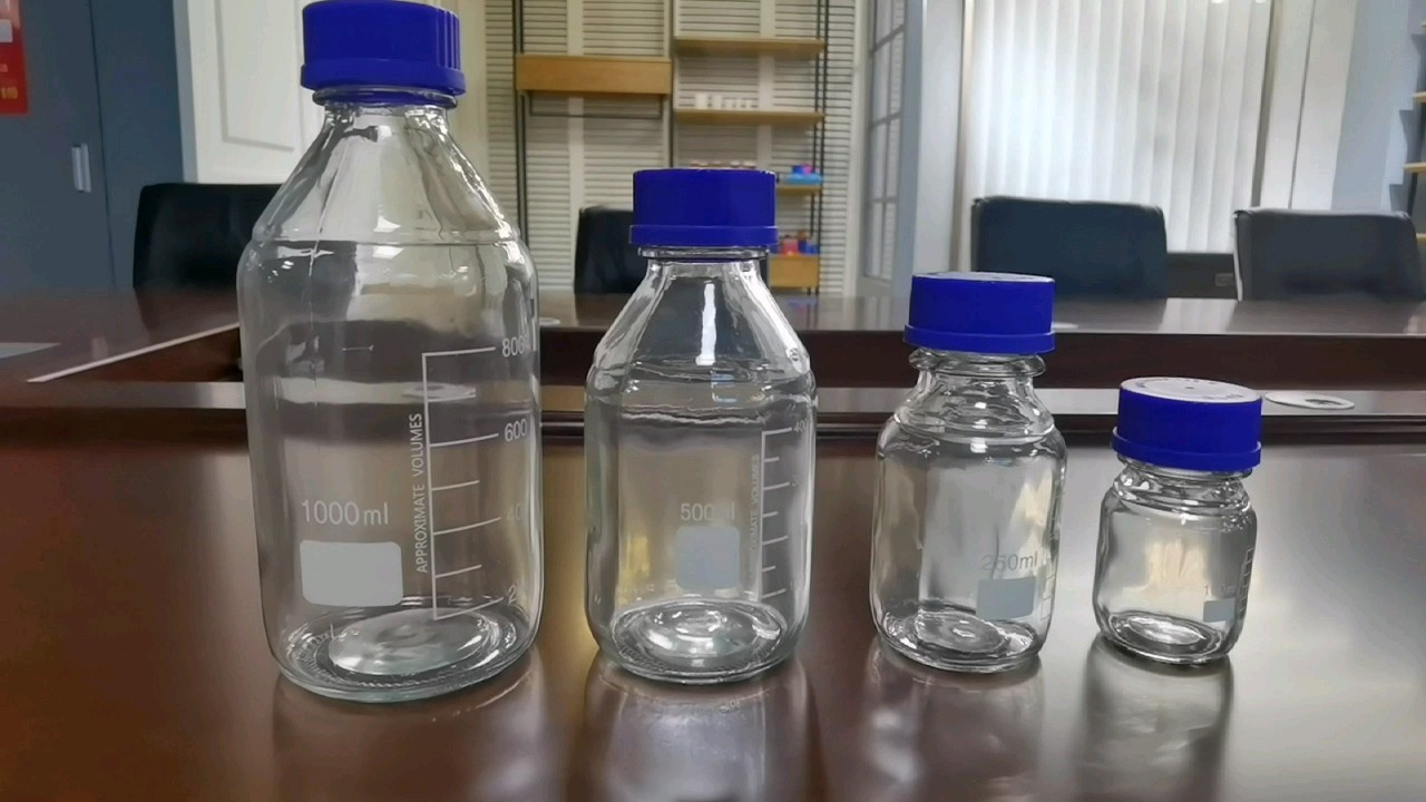 High Borosilicate Glass Reagent Bottle Laboratory Borosilicate Bottle ...