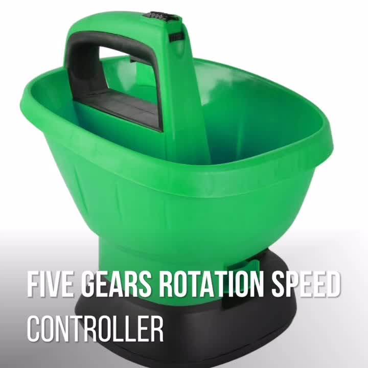 Oem Portable 6v Garden Mini Plastic Electric Seed And Lawn Fertilizer ...