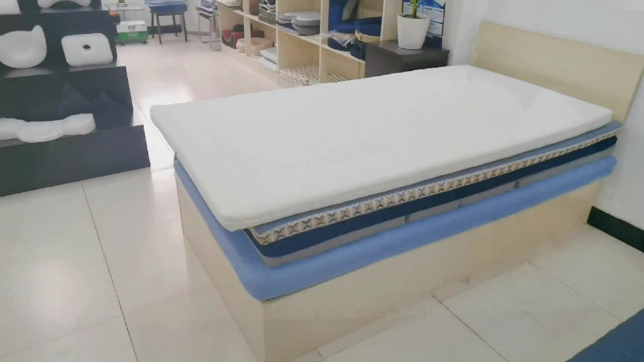 Custom 3d Air Fiber Folding Mattress Breathable And Washable Poe High ...