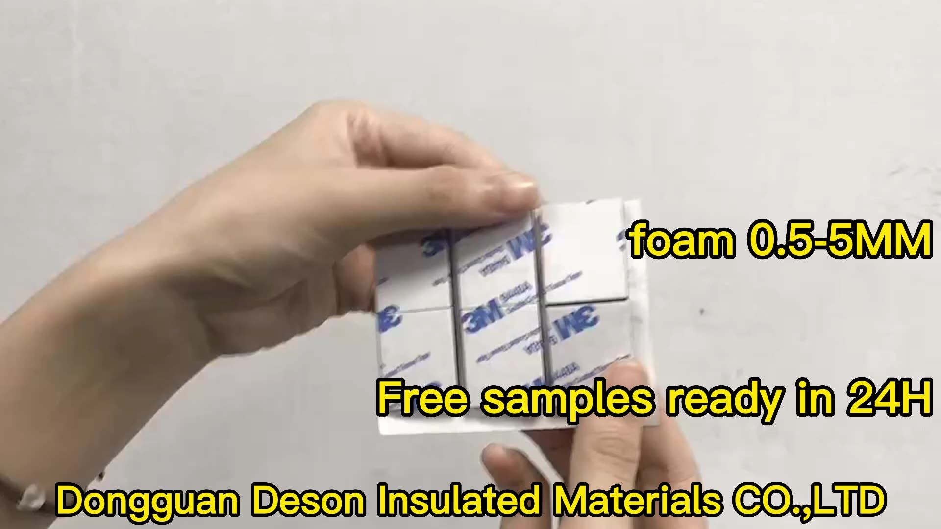 Deson Double Sided Mounting Squares Permanent Eva Epdm Pu Sponge ...