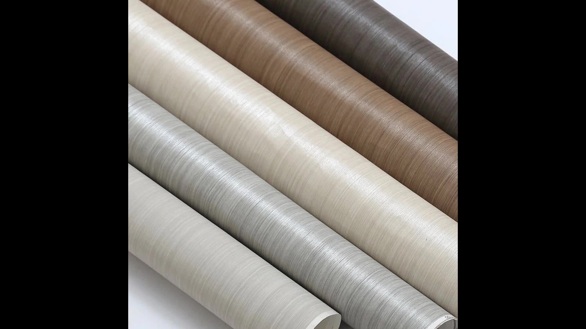 Scratch Resistance Laminating Woodgrain Pvc Film Wood Grain Pvc ...