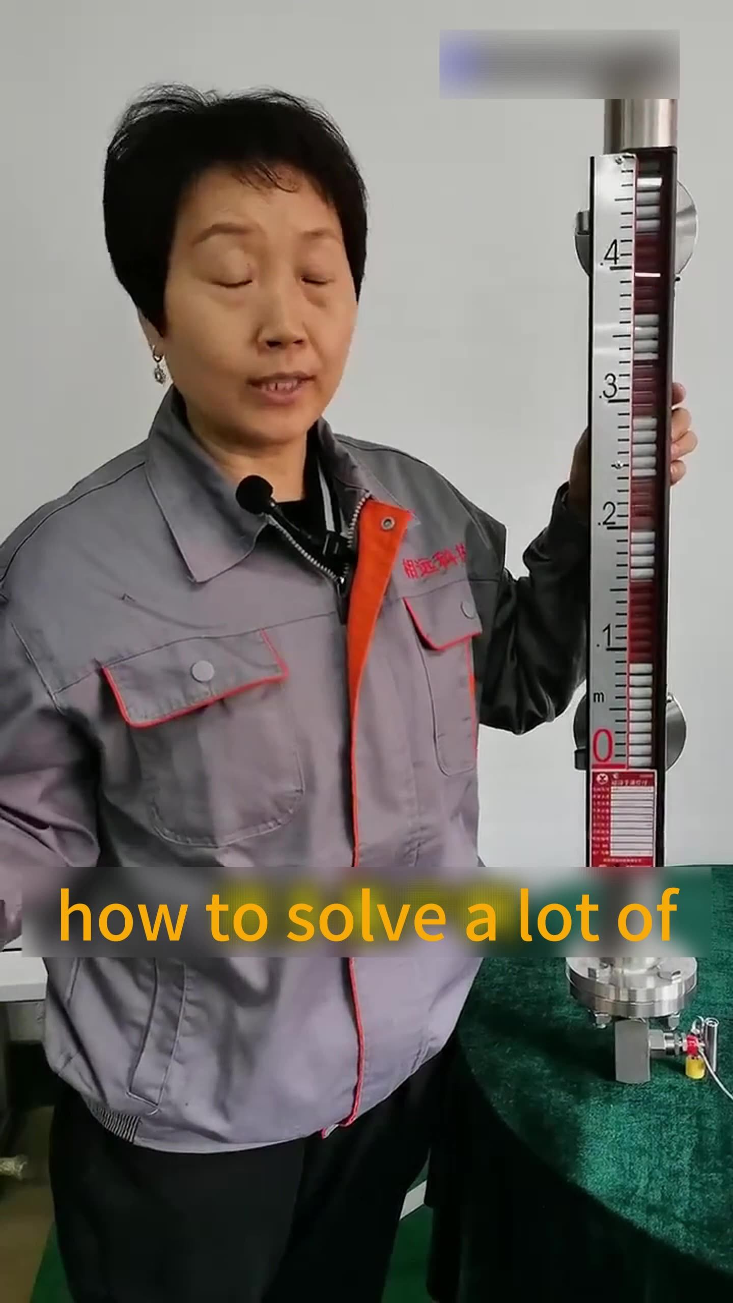 Magnetic Flap Fuel Water Level Gauge Sensor Radar Oil Chemical Tank ...