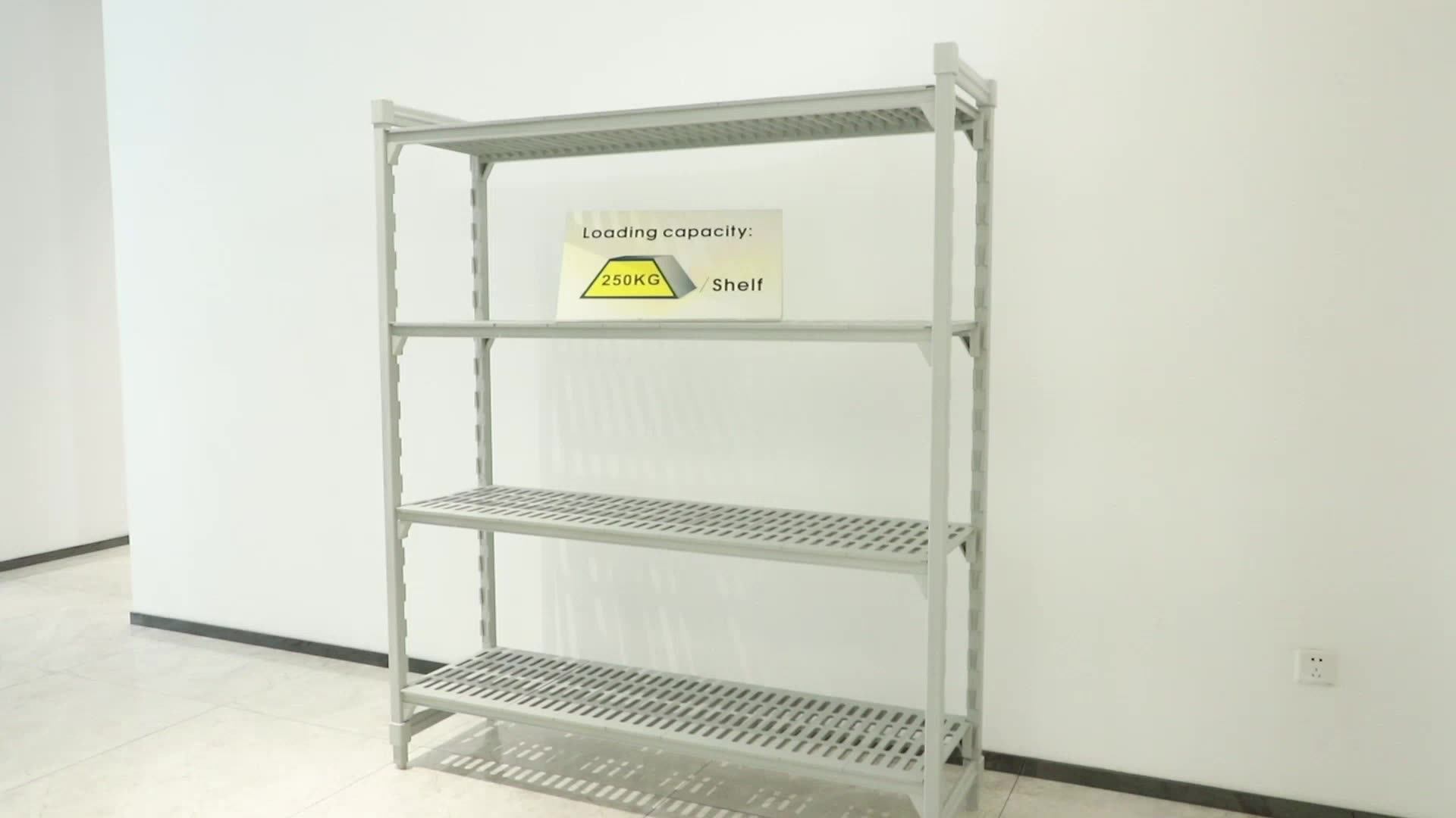 Wholesale Freezer Shelving Kitchen Cold Room Shelving Plastic Storage ...
