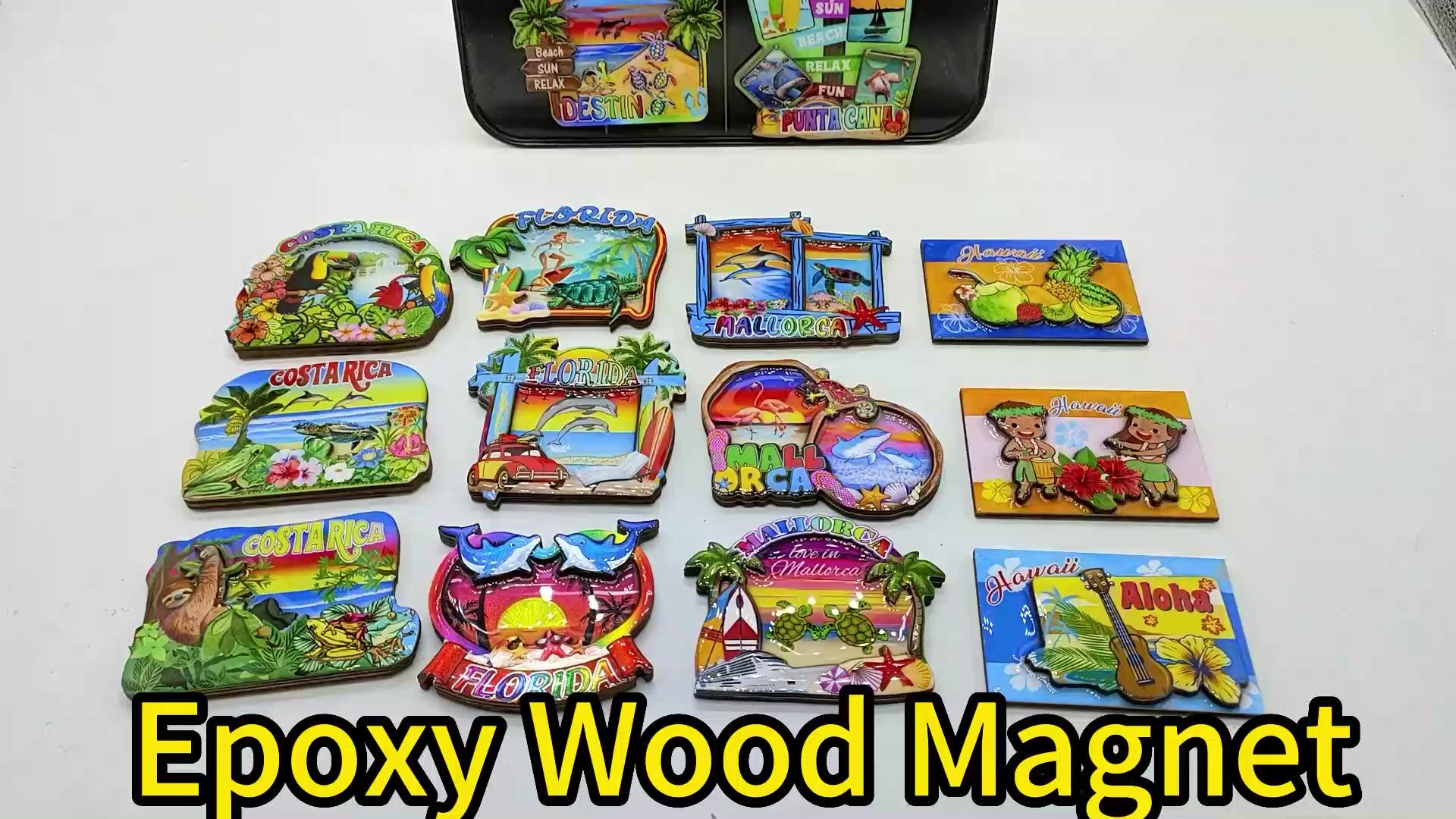 Custom Mdf Wood Tourist Gift Toucan Magnet Costa Rica Souvenir Fridge ...