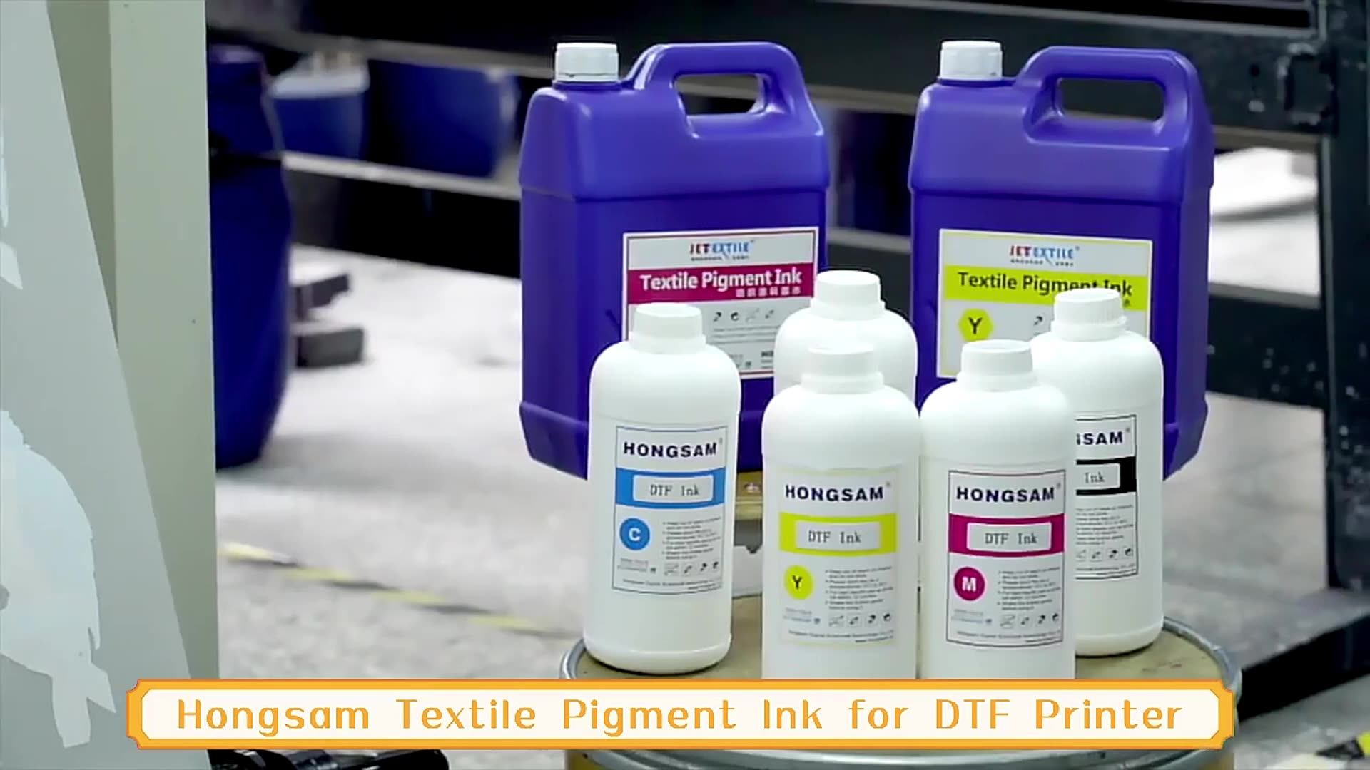 500ml Hongsam Dtf Direct To Pet Film Ink For A4 A3 60cm T-shirt Clothes ...