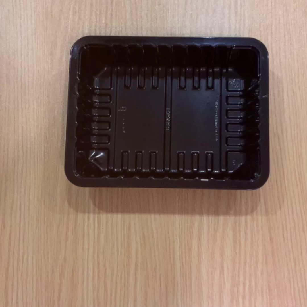 New Design Turned Edge Vacuum Formed Pet Pp Plastic Meat Tray For ...