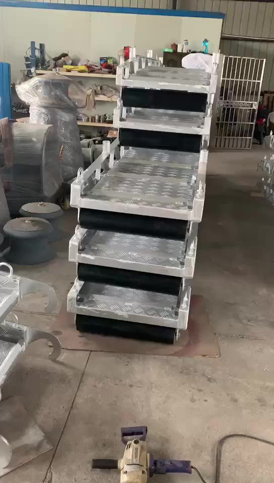 Marine Aluminum Alloy Bulwark Ladder For Yacht/boat Customized Various ...