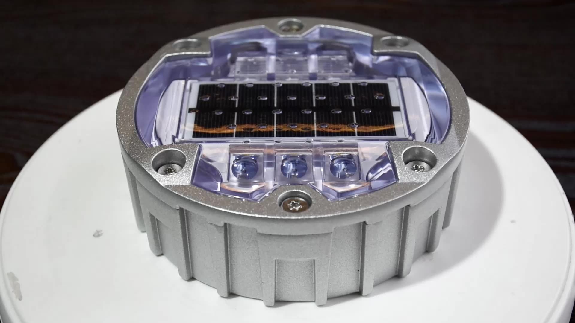 Roadway Screws Aluminum Reflector Led Reflective Cat Eyes Highway ...