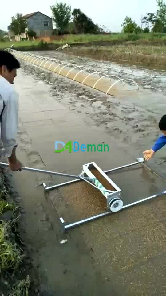Manual Paddy Rice Planter Sower Machine Paddy Mulch Earthing Mulching ...