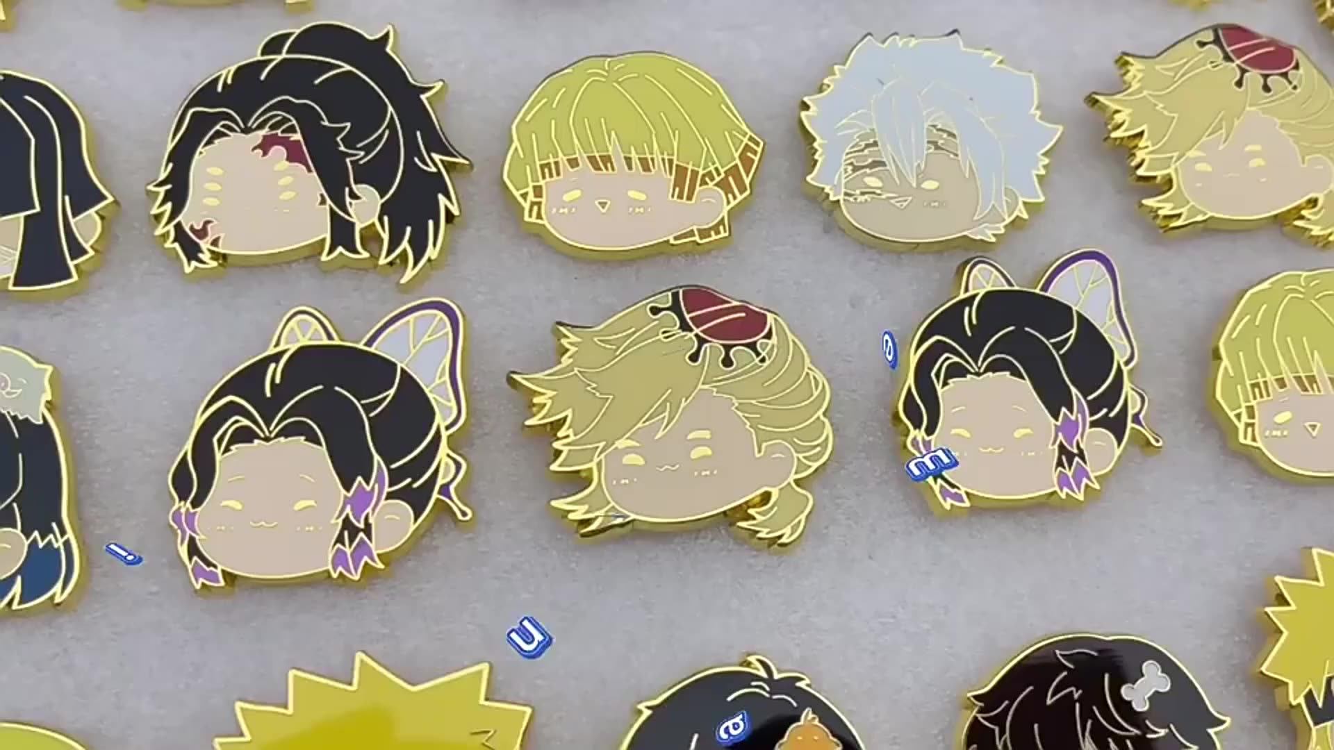 Demon Slayer Enamel Pins Wholesale Japanese Anime Demon Slayers Pin ...