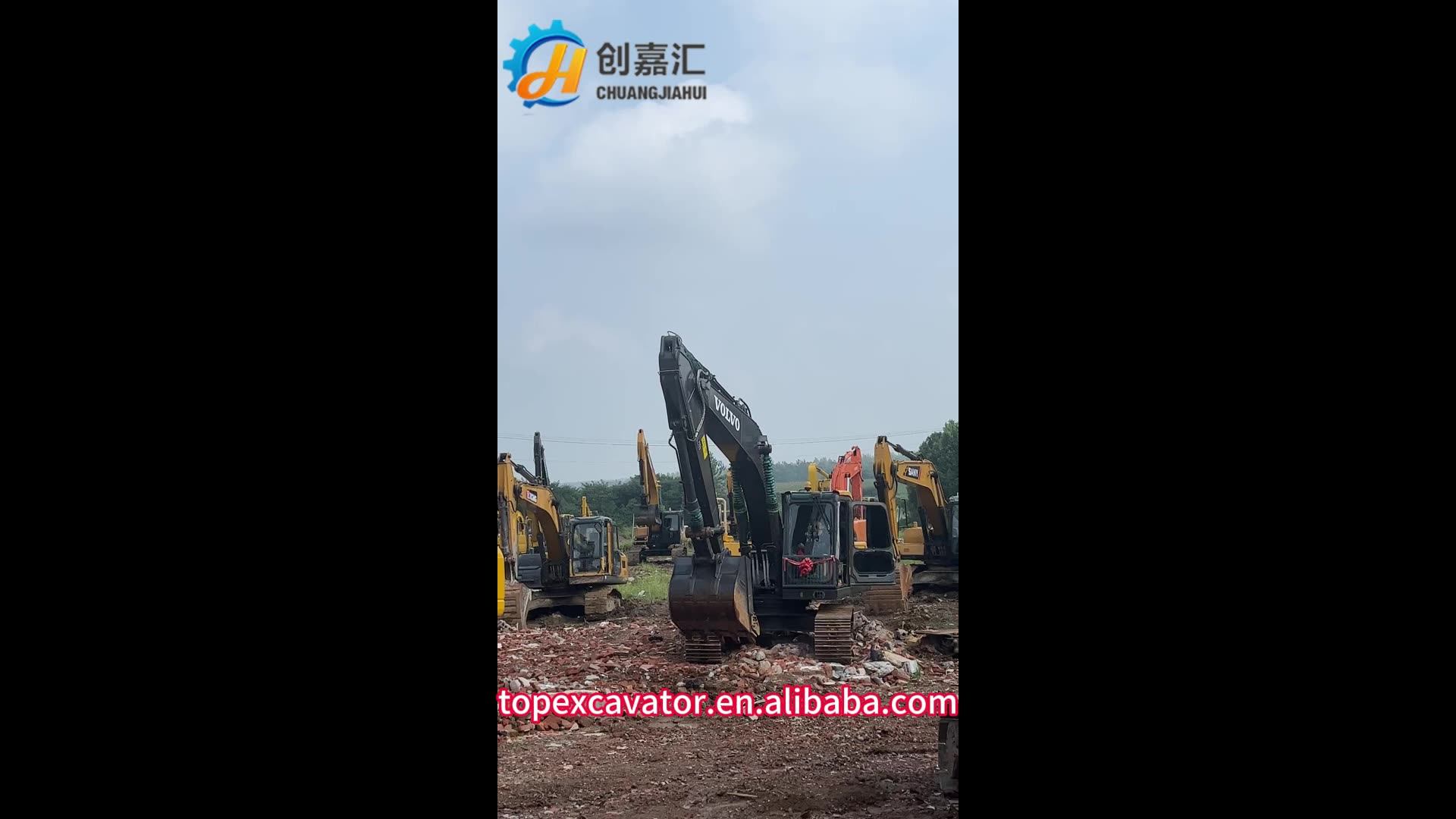 Volvo Ec60 Used Excavator Earthmover Machinery With Gentle Used Earth ...