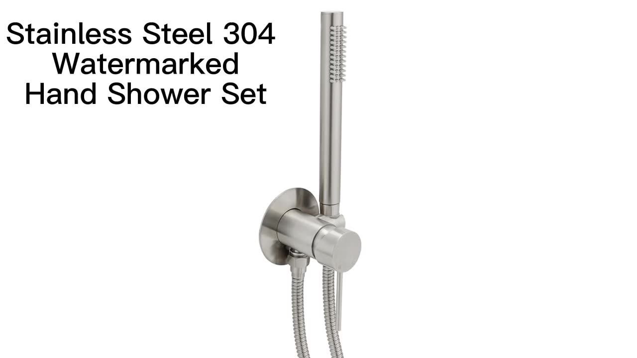 Watermark Shower Mixer Tap Conceal Bath Shower Faucet Hand Held Set ...