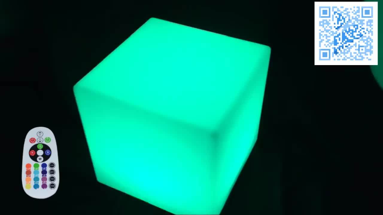 Rechargeable And Cordless Decorative Light Led Cube Light - Buy ...