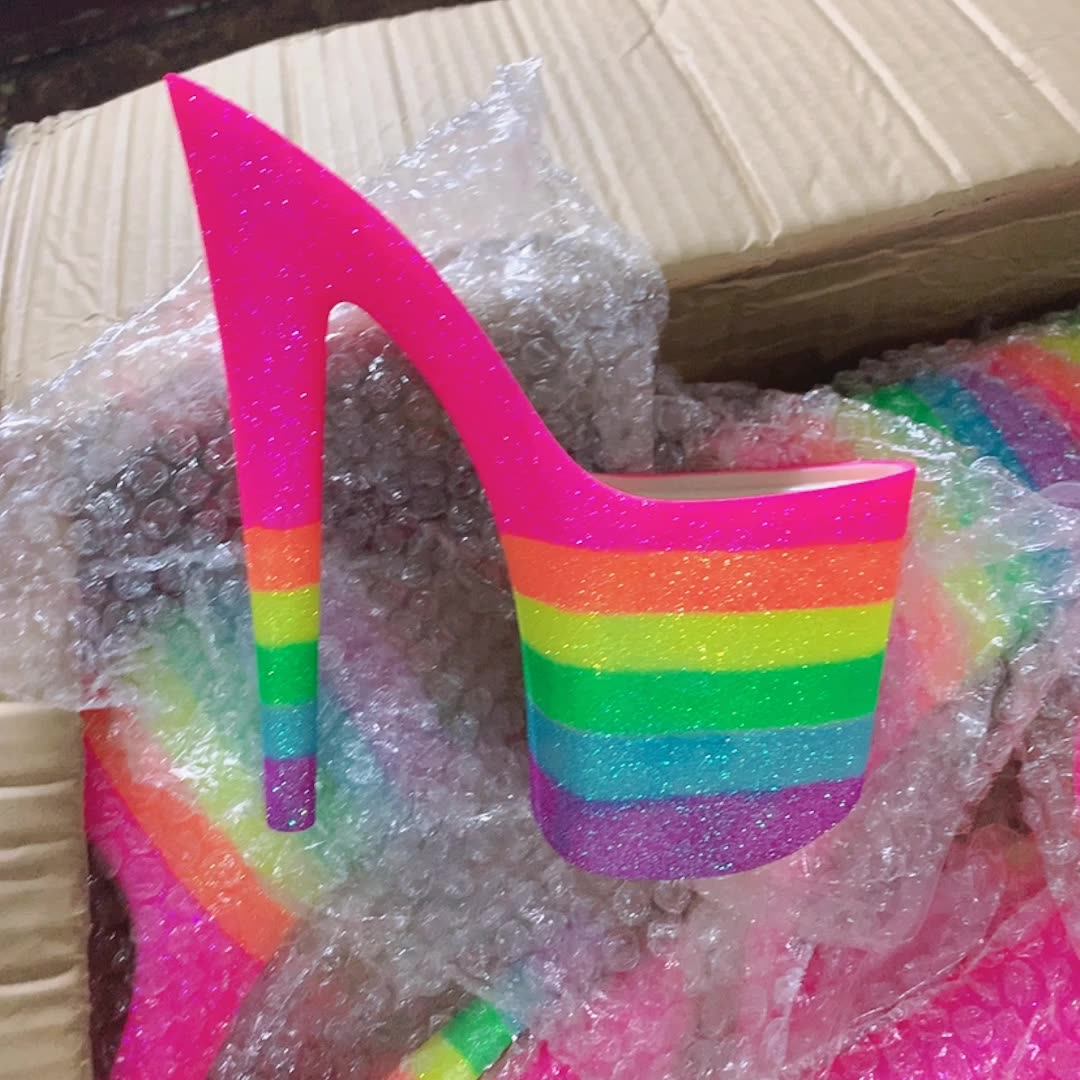 10inch-26cm Roman Retro Gothic Platform Sandals Gladiator Hollow Strip ...