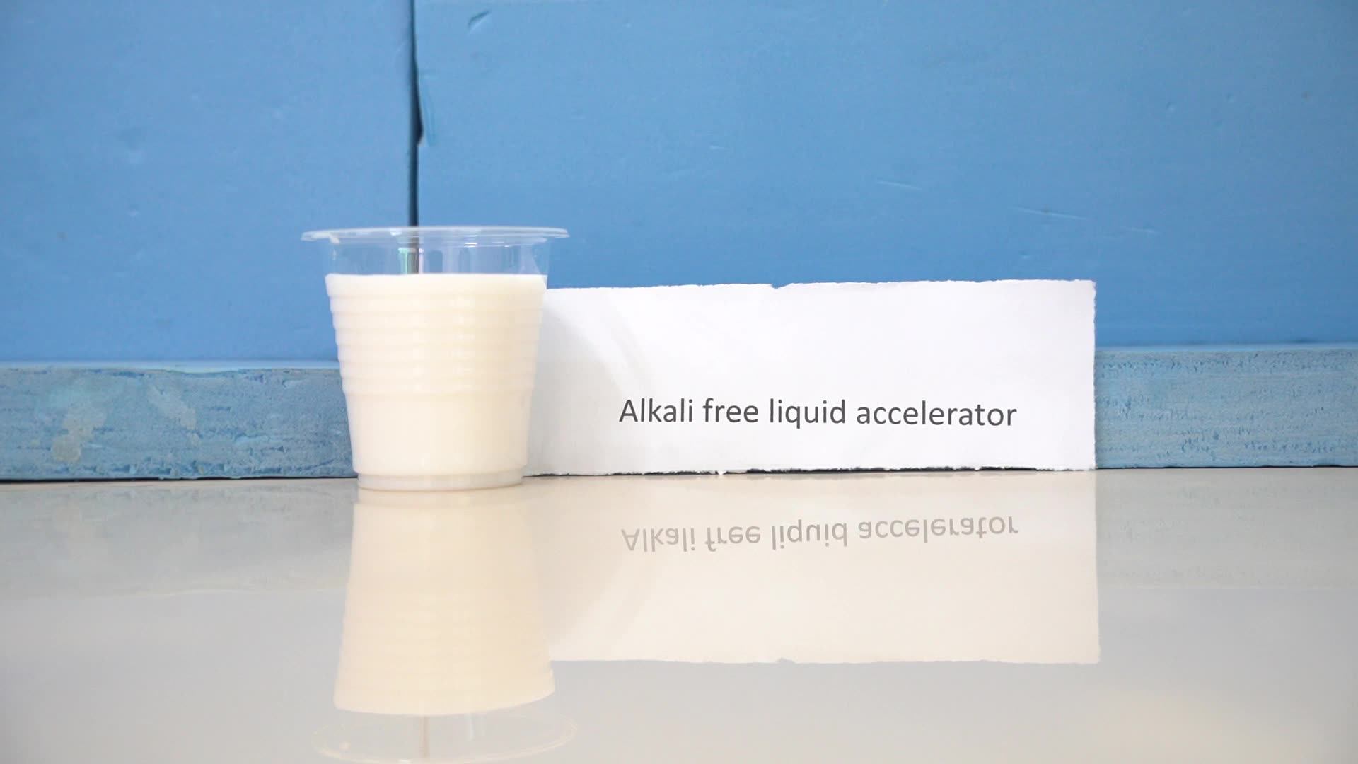 Brd China Suppliers Alkali Free Liquid Powder Concrete Accelerator ...