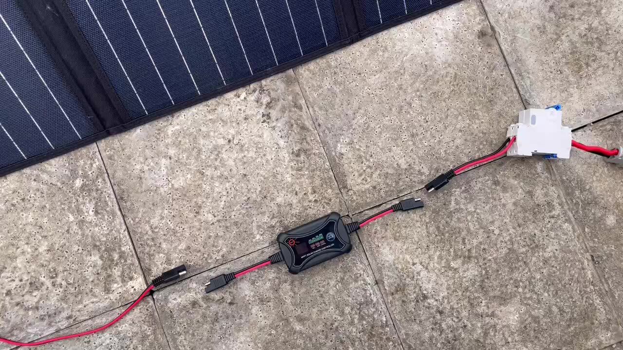 Helios Portable Mppt Solar Charge Controller Solar Intelligent 10a Mppt ...