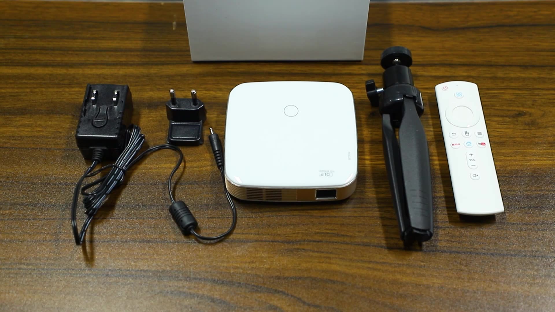 4k Pico Dlp Projector High Lumens Smart Android Beamer 1080p Video Home ...