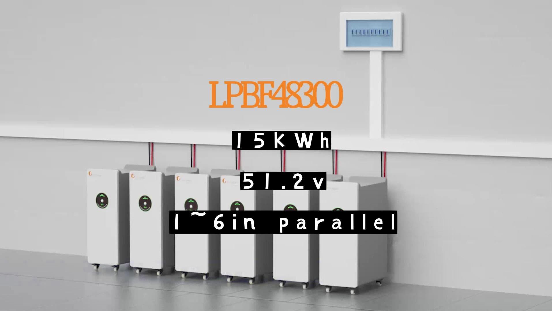 Powerwall 48v 300ah 15kwh Lifepo4 Home Battery Solar Energy Storage ...