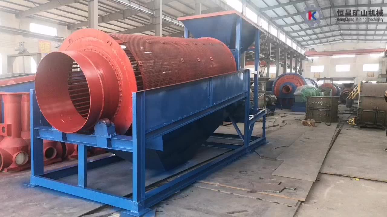 High Efficiency Sand Gravel Rotary Drum Screen Aggregate Stone ...