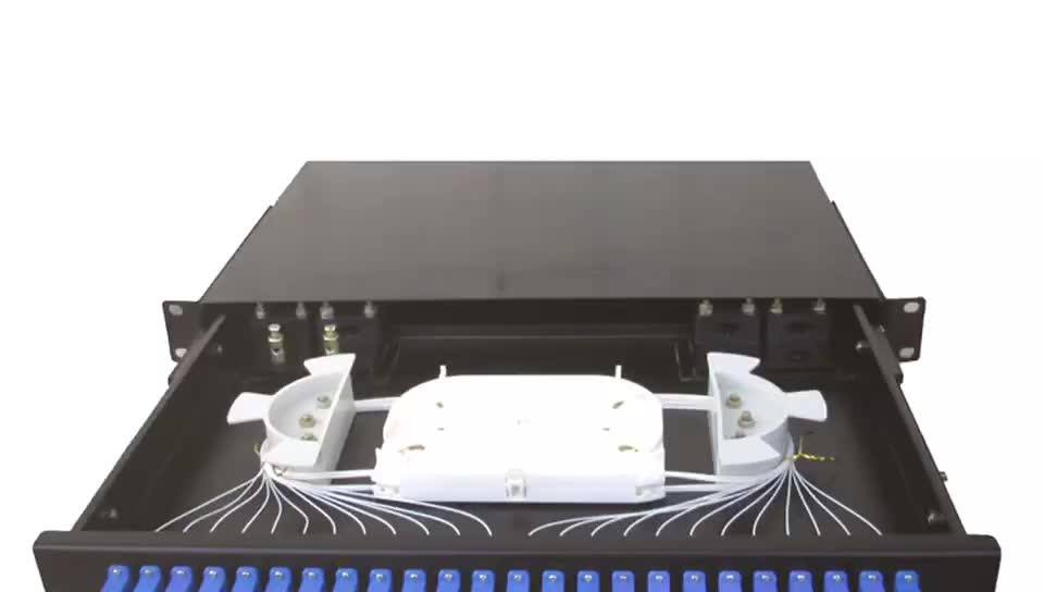 1u 2u Sc Pc Apc Odf 12 24 36 48 96 Port Fiber Optic Patch Panel - Buy ...