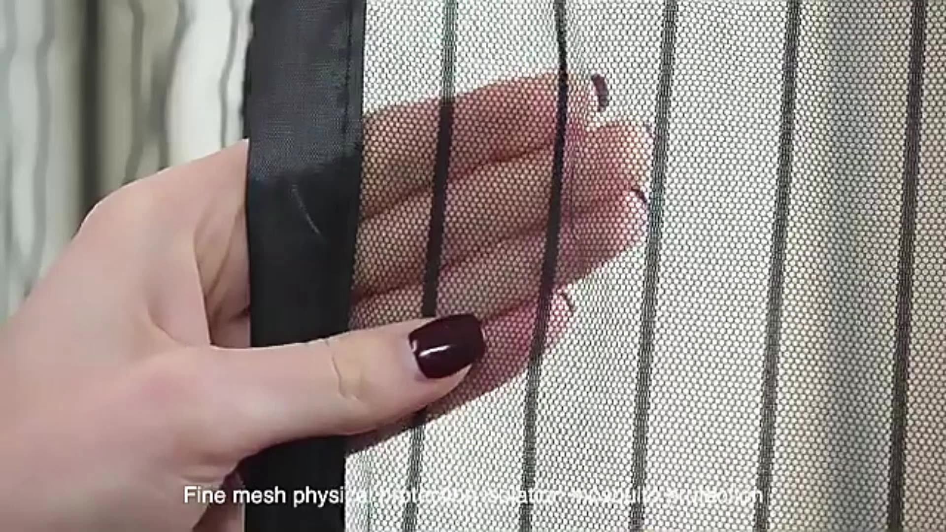 Retractable Polyester Magnet Mosquito Net Curtain Magnetic Door ...