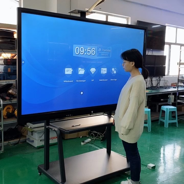 55 65 49 86 Inch Indoor Wireless Control 20points Multitouch Smart ...